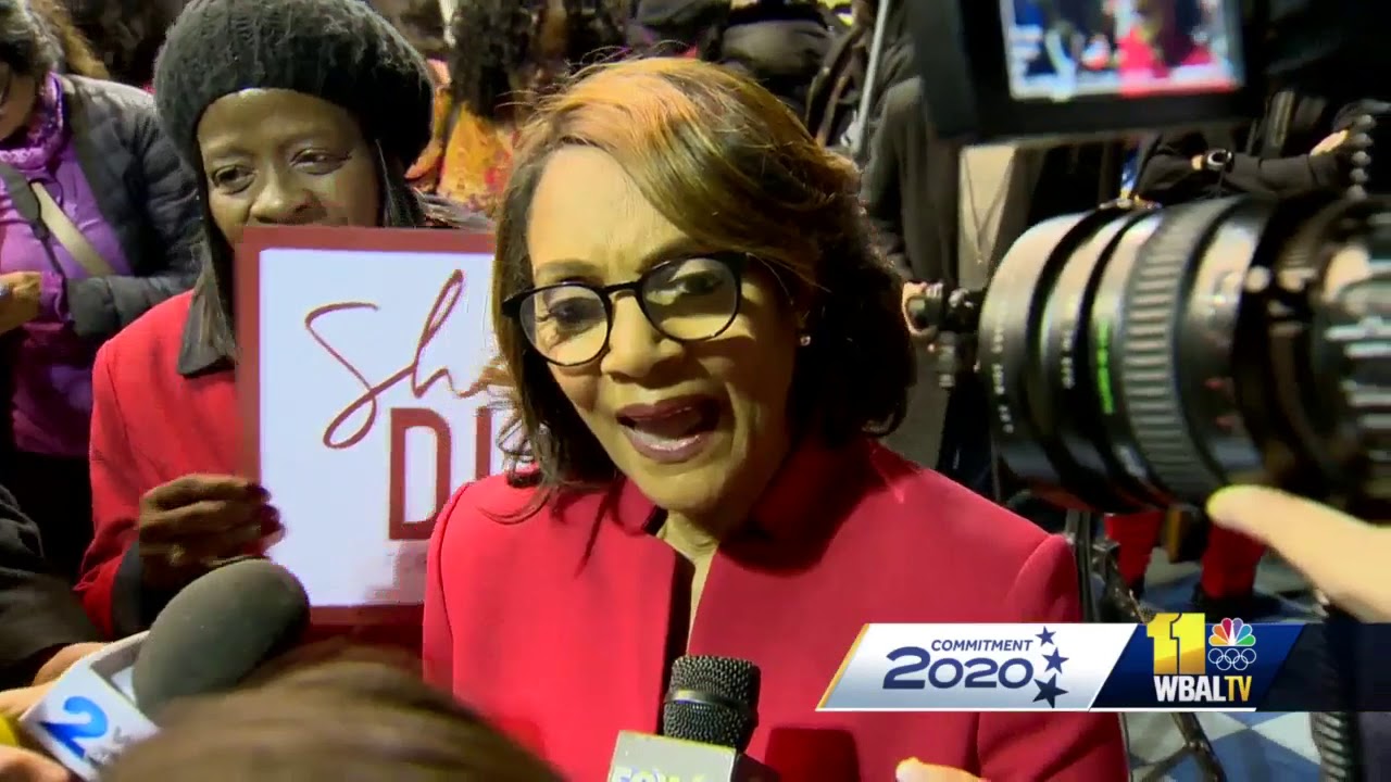 Sheila Dixon enters 2020 Baltimore mayoral race - YouTube