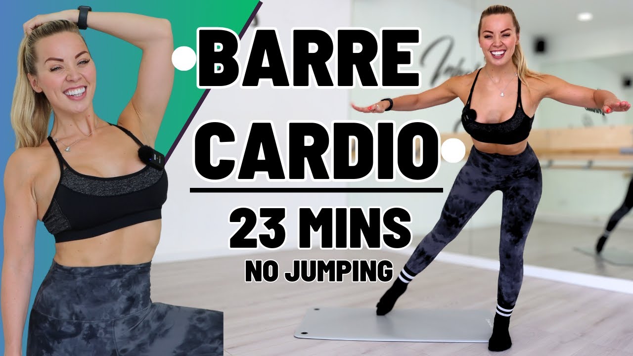 BARRE CARDIO / NO JUMPING - YouTube