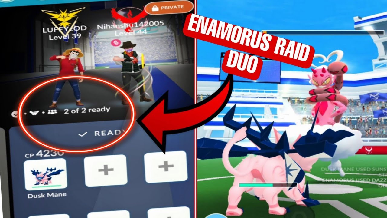 Enamorus Raid Duo EASY Win! Best Counters & Strategy #pokemon # ...