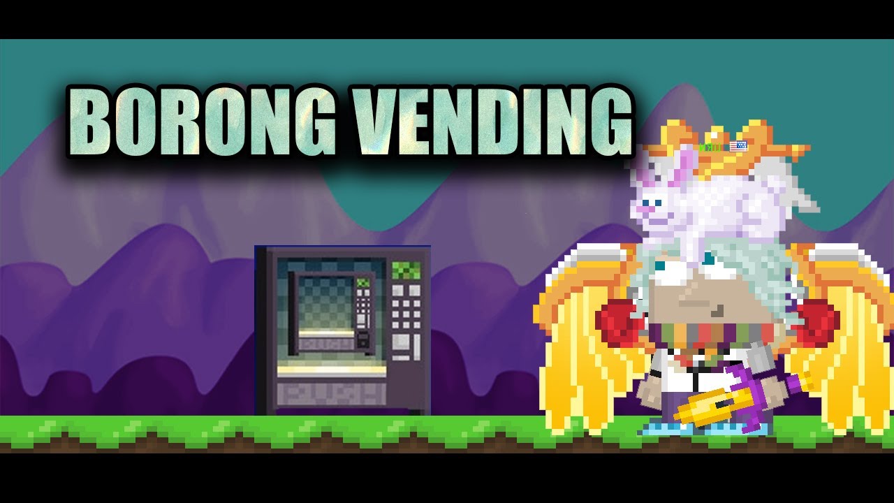BORONGIN VENDING MACHINE GROWTOPIA - GROWTOPIA INDONESIA - YouTube