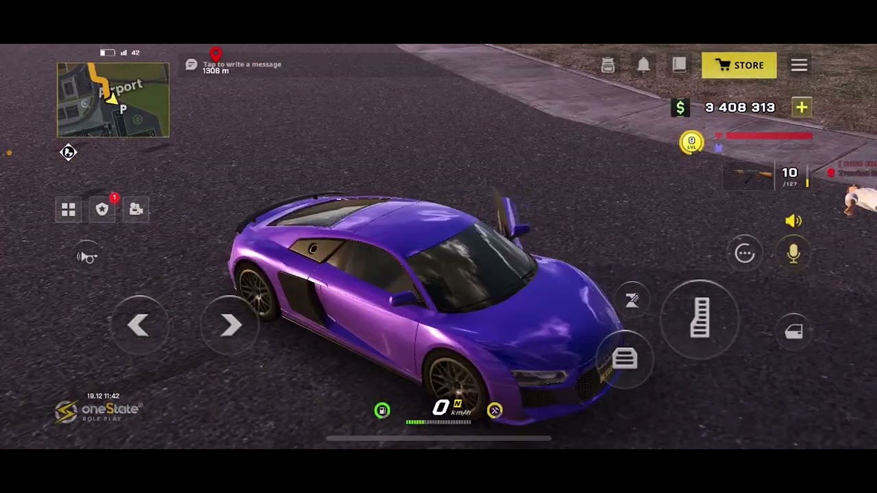 ONESTATE RP back doored a HUSH gang member BIG EVIL - YouTube