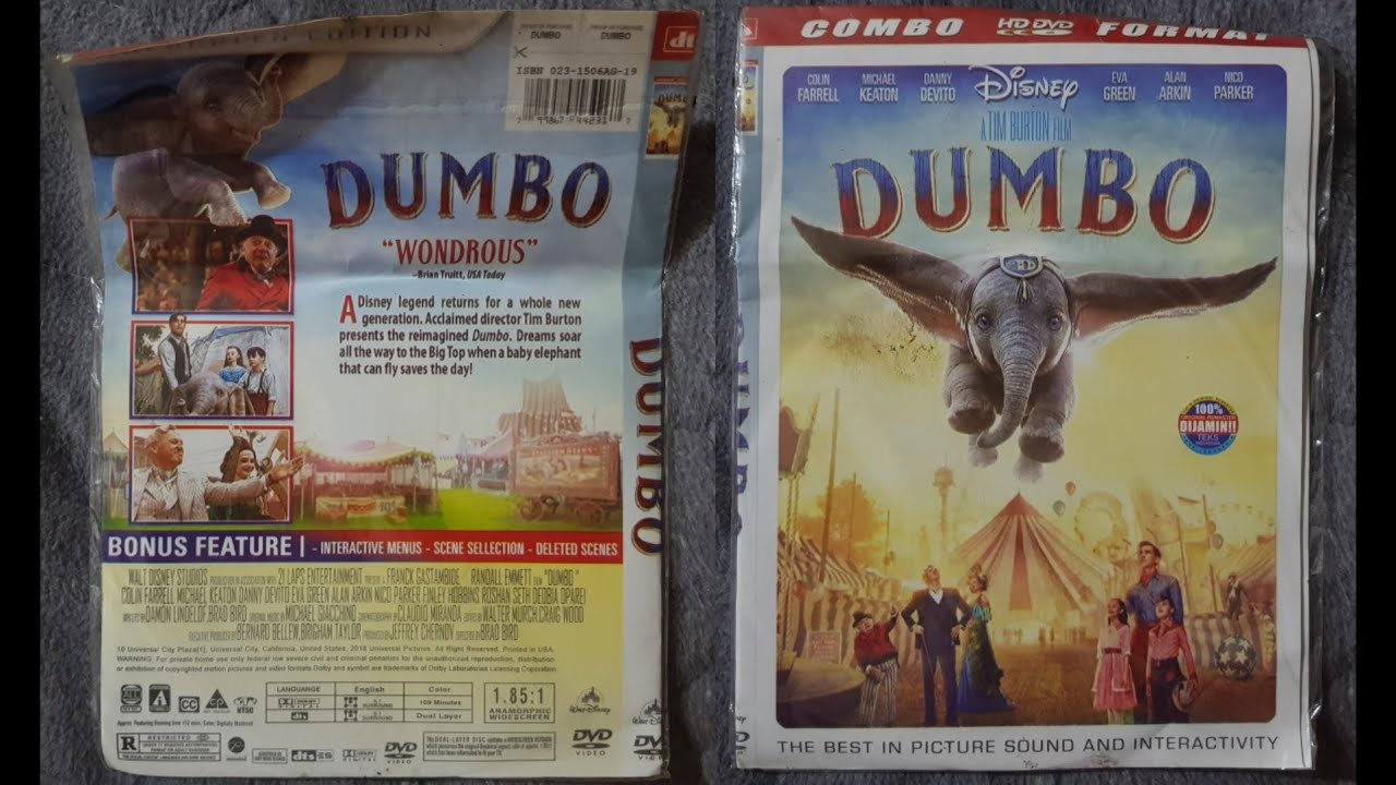 Dumbo (Combo Format HD DVD) DVD Menu 2025 - YouTube