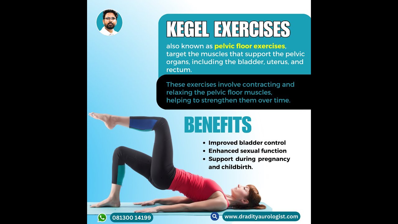Kegel exercises, also known as pelvic floor exercises | - YouTube