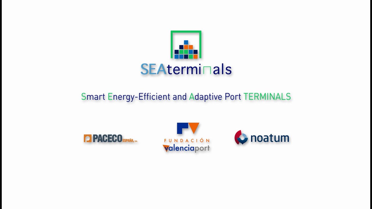 SEA TERMINALS Hybrid Diesel Generator RTG Prototype - YouTube