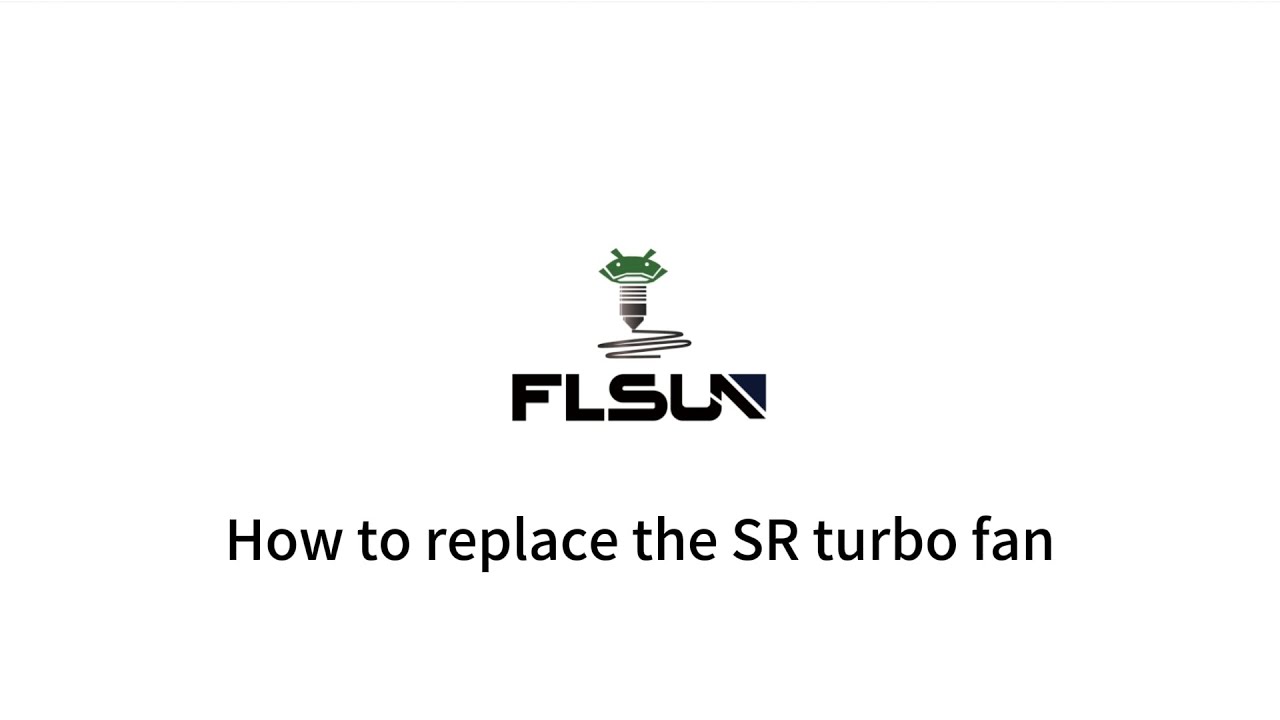 How to replace the SR turbo fan - YouTube