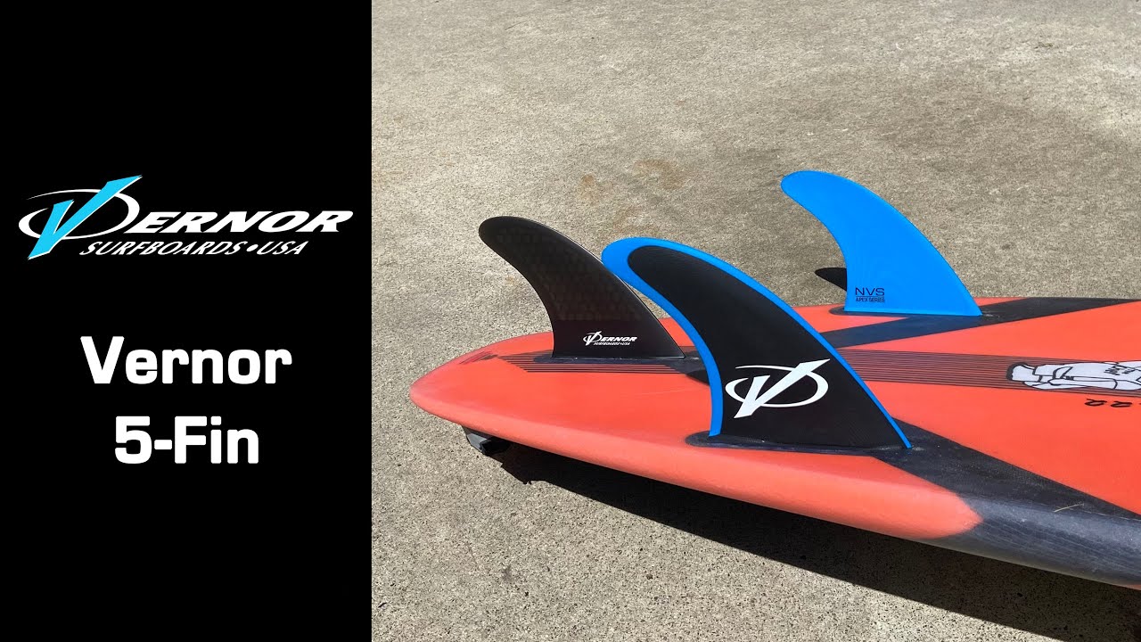 Vernor Surfboards 5-Fin - YouTube