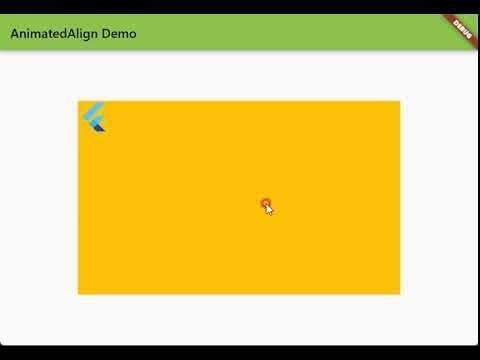 Animatedalign widget demo 2 - YouTube