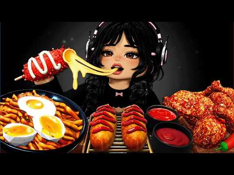ROBLOX MUKBANG OYUNUNDA HER ŞEYİ YEDİM!