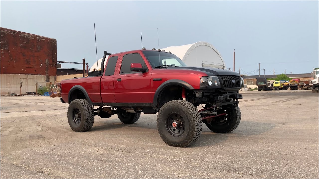 5.0 solid axle Ranger runs and drives again - YouTube