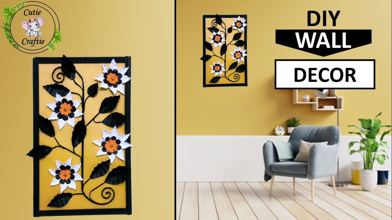 DIY Paper Craft | Paper Wall Hanging | Craft Ideas for Home Decor ...