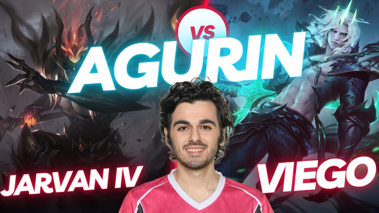 AGURIN | JARVAN IV VS VIEGO | JNG GAMEPLAY | Patch 13.15 / Season 13 ...
