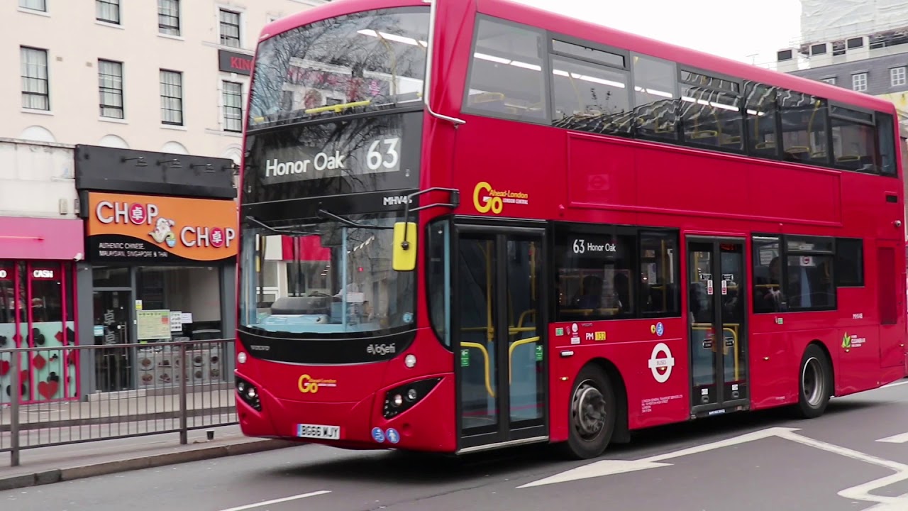 Central London bus variety 14th January 2018 - YouTube