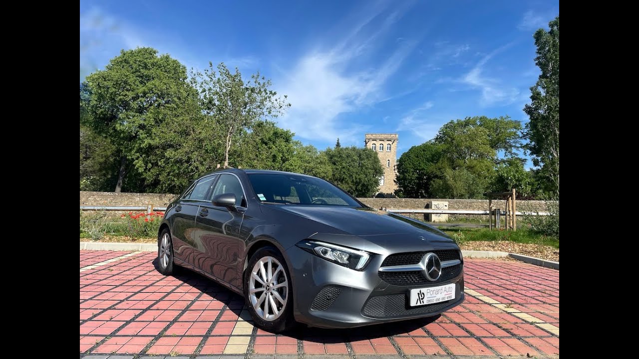 Mercedes Classe A 180 116cv 7g-DCT – Progressive Line - GRIS - YouTube
