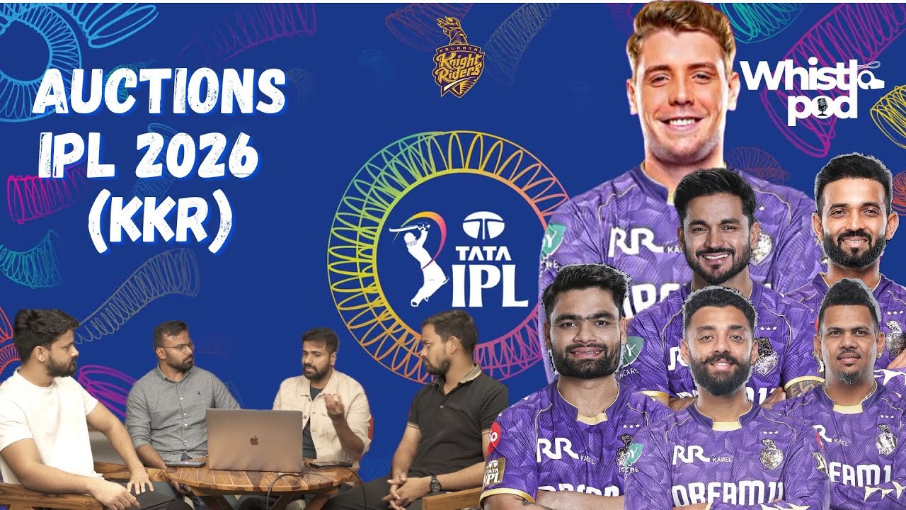 KKR IPL 2026 Auction Strategy | Cameron Green in 30 Cr. ?? - YouTube