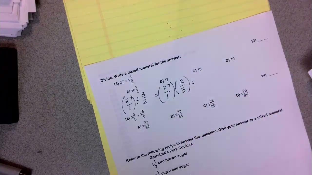 College Math 3.4 3.-3.7 Warm Up Solutions - YouTube