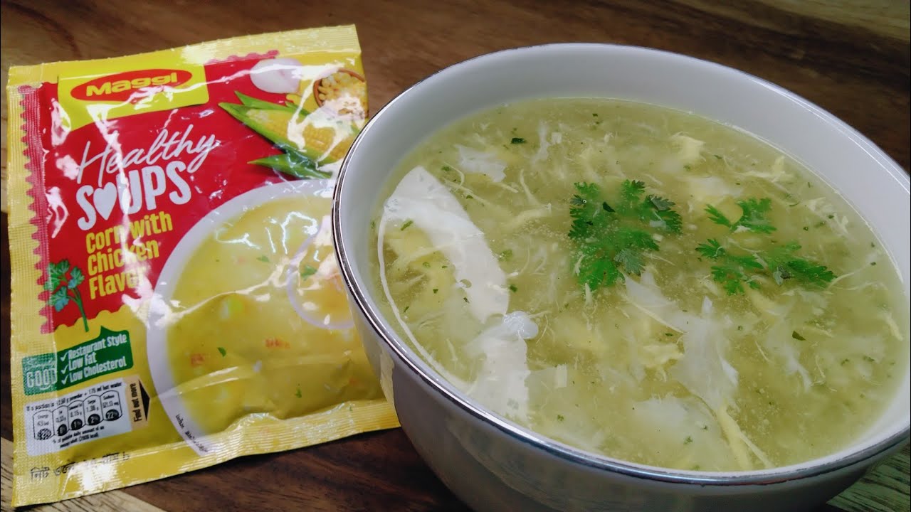 Maggi Healthy Soup Recipe/ম্যাগী হেলদি স্যুপ রেসিপি - YouTube