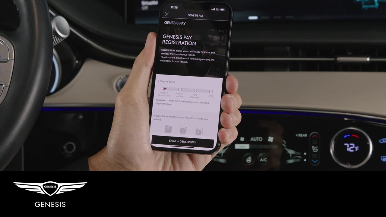 Genesis Pay | Genesis Connected Services | How-To | Genesis USA - YouTube