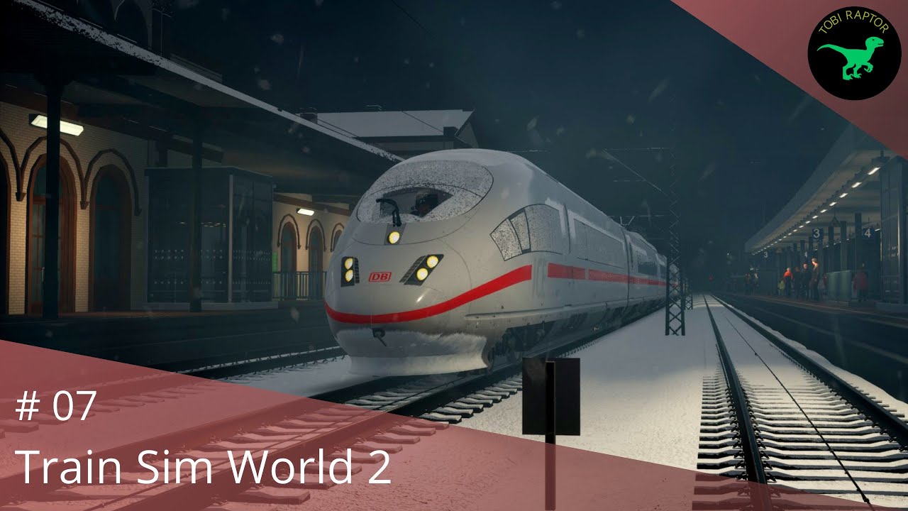Durch den Schneesturm mit dem ICE 3M | Train Sim World 2 (Staffel 2 ...