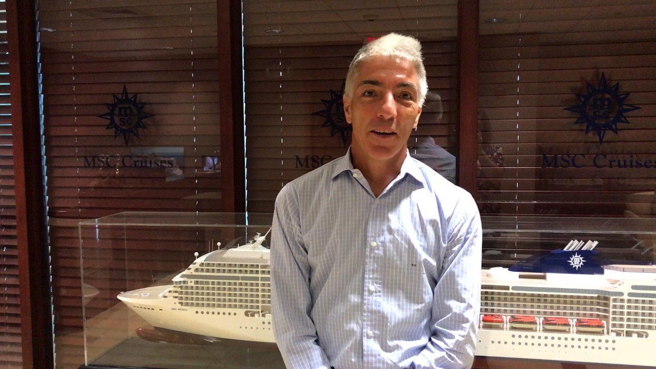 Roberto Fusaro Presidente de MSC Cruceros America del Norte - YouTube