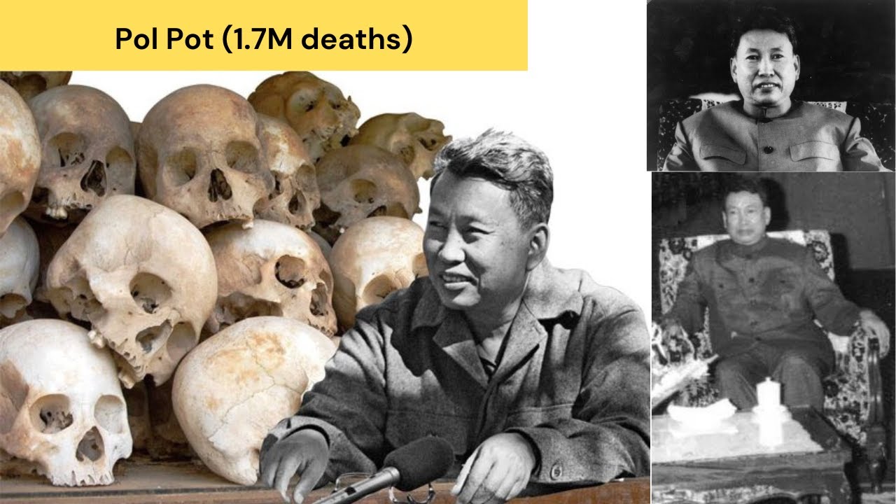 Pol Pot सर्वकालिक सबसे दुष्ट तानाशाह | जिसने 1.7 मिलियन लोगों की जान ले ...