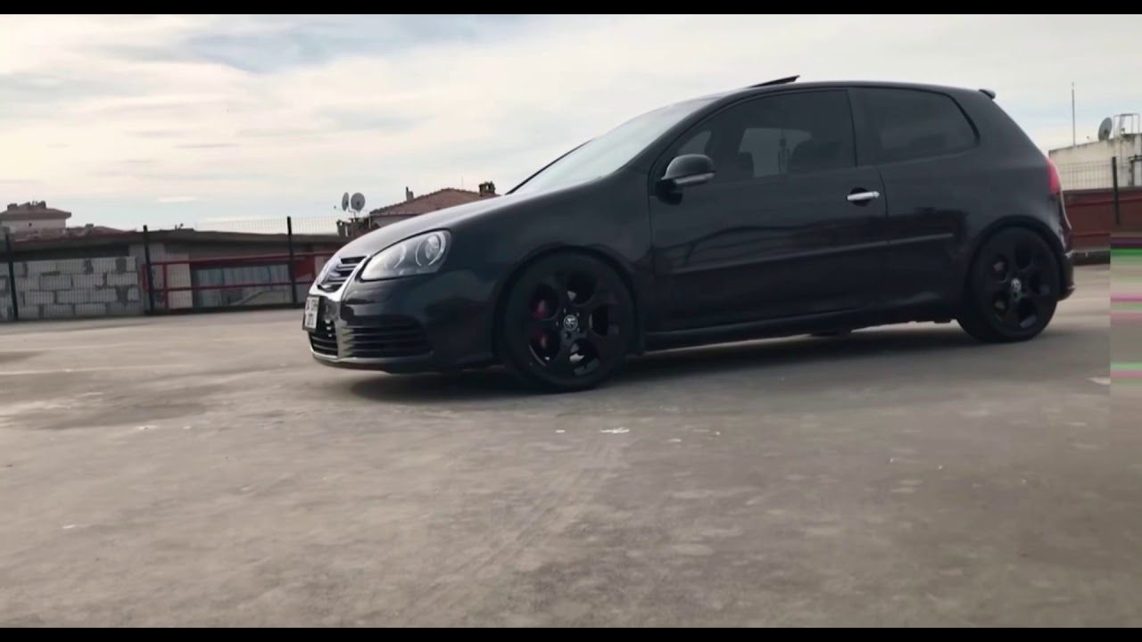 Golf 5 black edition - YouTube