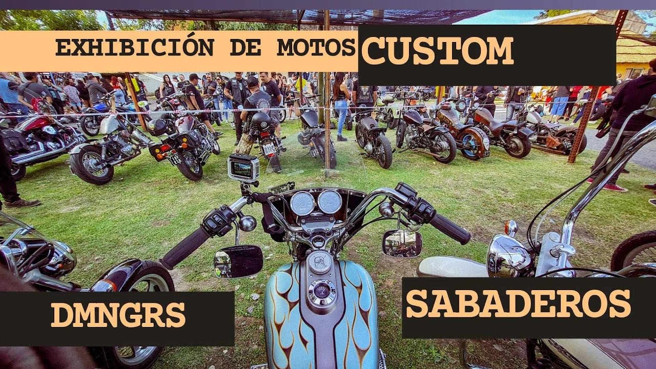 DMNGRS SABADEROS, Exhibicion de Motos Custom, Harley Davidson, Y ...