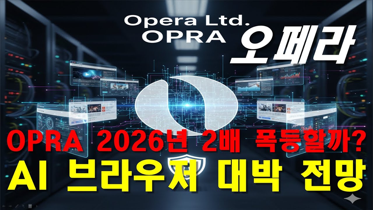 오페라 Opera Ltd (OPRA) 기업 분석 및 2026년 시장 전망 - YouTube