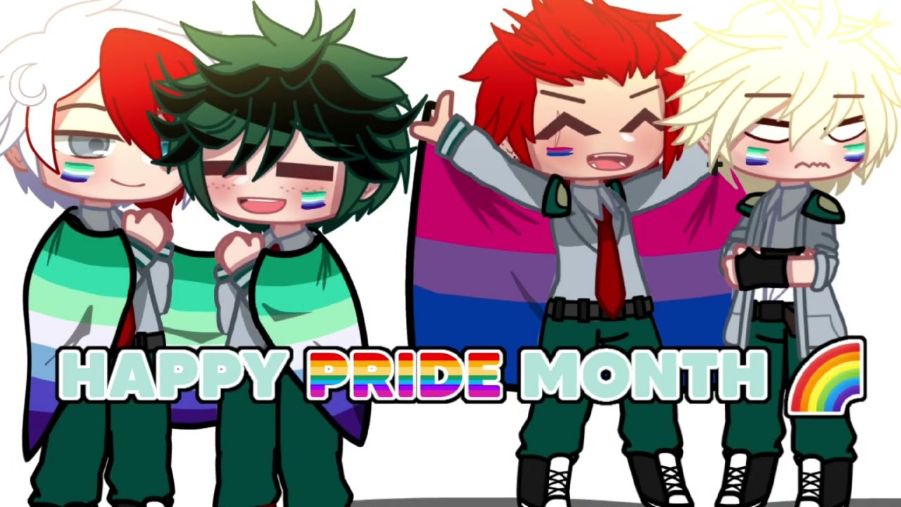 Todoroki molesto: ||Gacha Club Edition|| Happy pride month! 🏳‍🌈 ...
