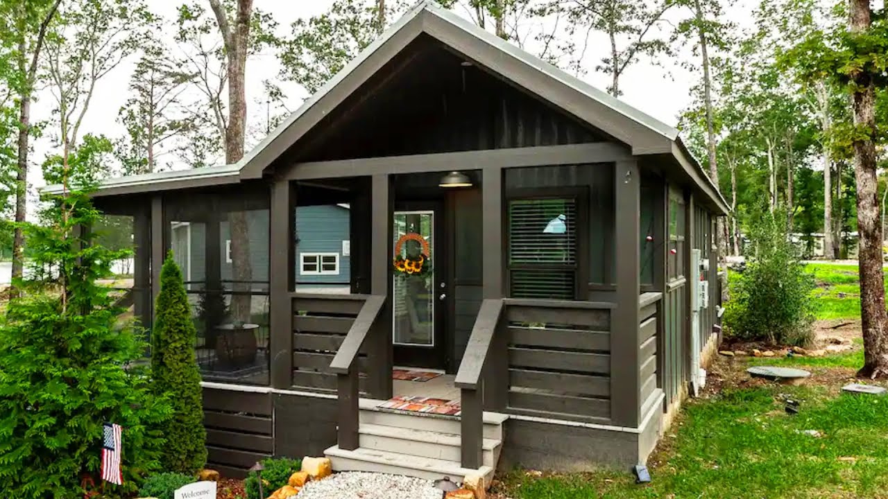 Possibly The Most Beautiful Park Model in Tennessee - YouTube