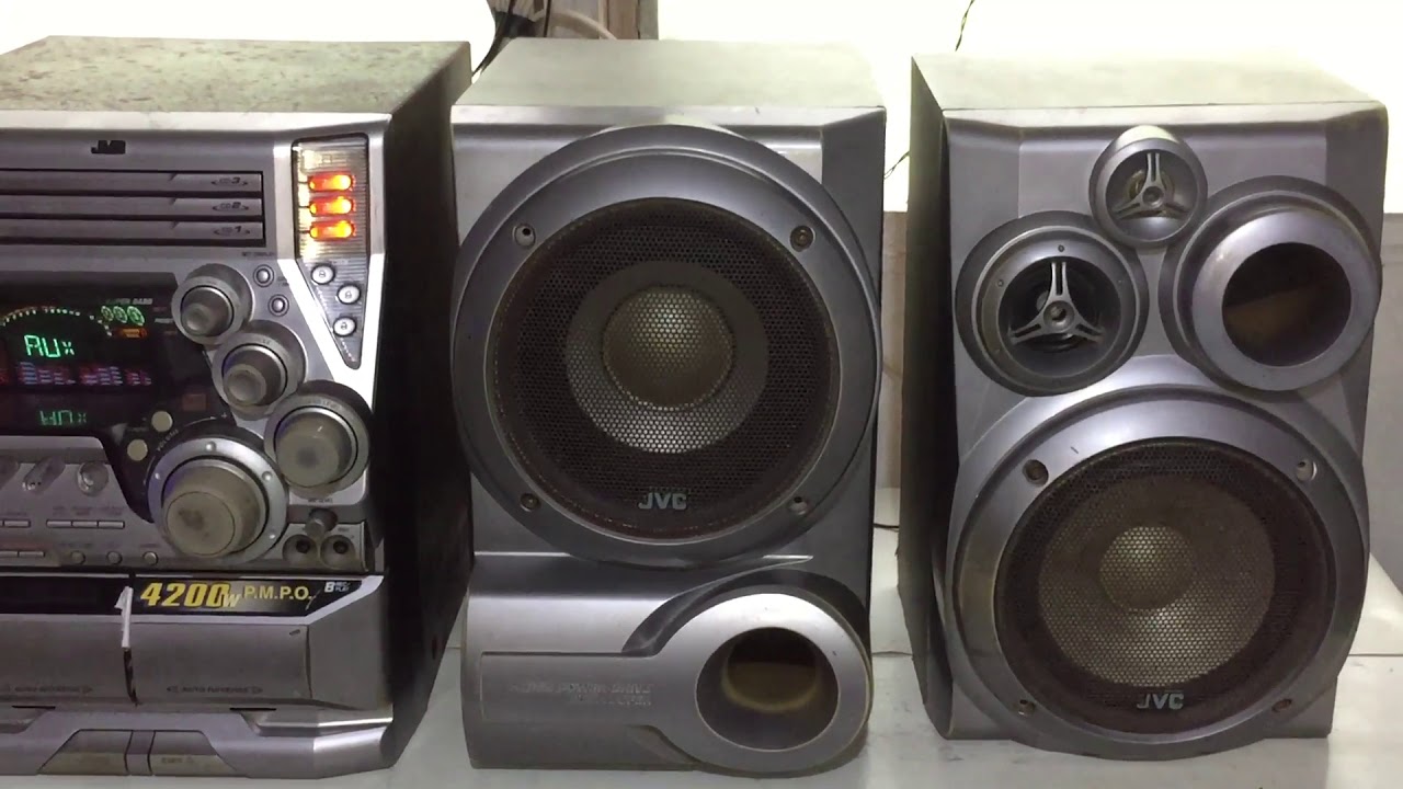 JVC MX-GA8V 380W R.M.S. - YouTube