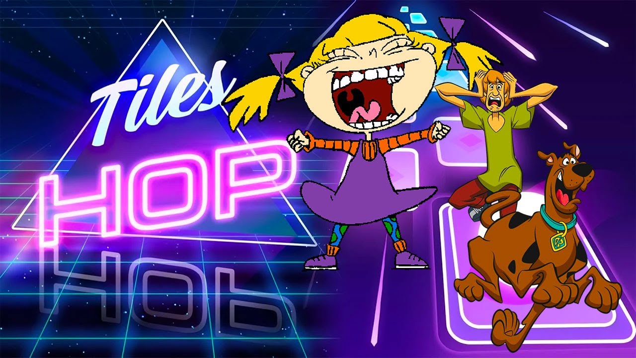 Scooby-Doo and Shaggy Rogers VS Angelica Pickles (Rugrats) in Tiles Hop ...