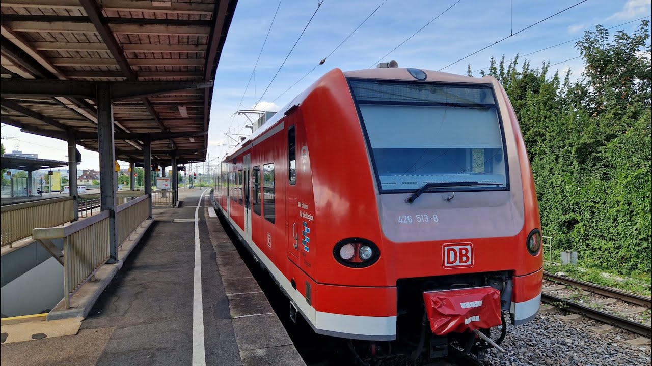 DB Regio BW | Mitfahrt in der kompl. RB11 von Kornwestheim bis ...