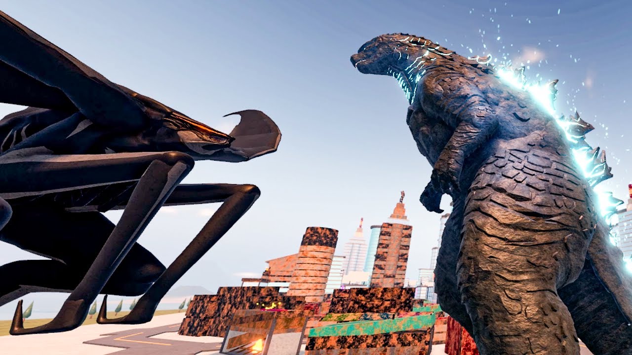 Godzilla 2019 Vs Male Muto Battle | Kaiju Universe - YouTube