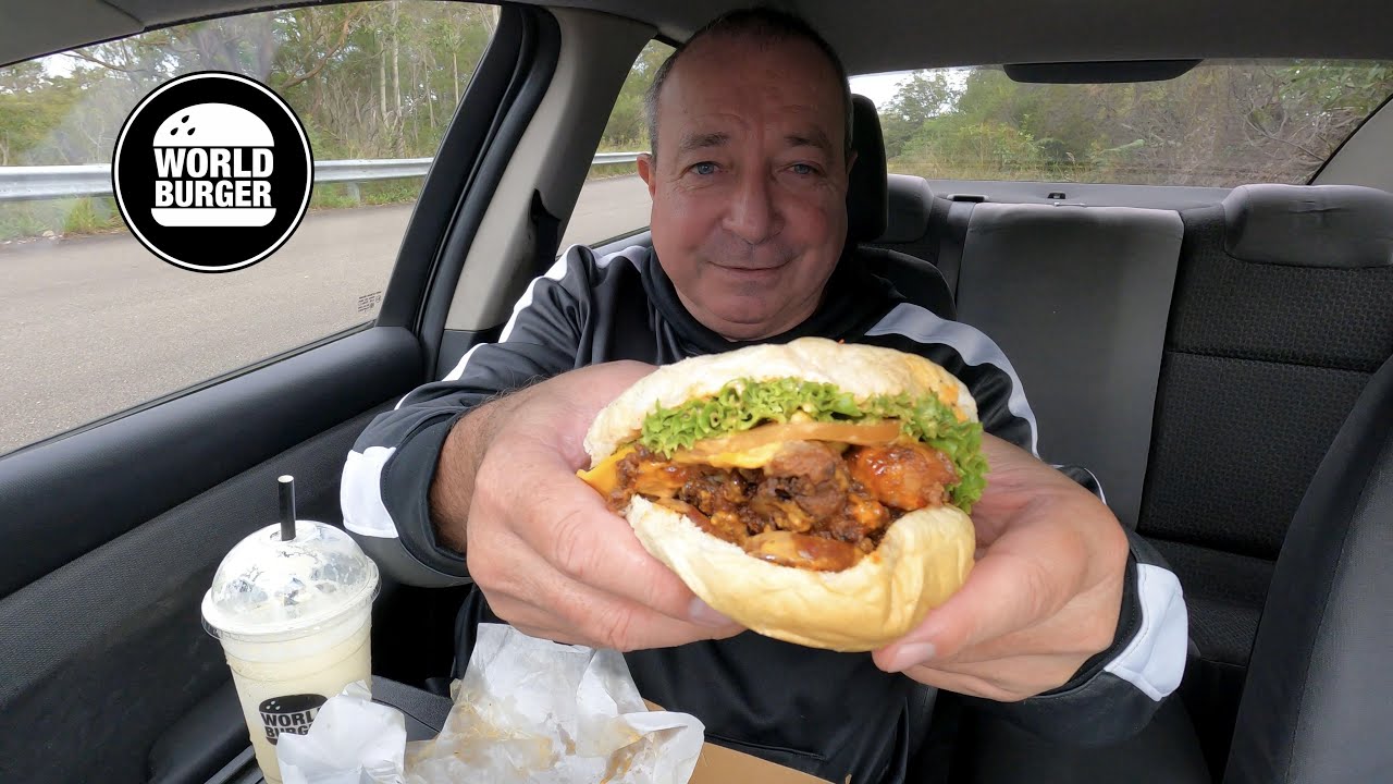 The Ronaldo Burger & Portuguese Custard Shake From World Burger - YouTube