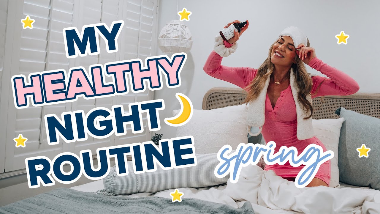 my healthy 6pm NIGHT ROUTINE | easy & productive habits - YouTube