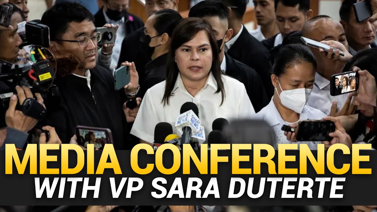 LIVE: MEDIA CONFERENCE WITH VP SARA DUTERTE | JUNE 16, 2025 - YouTube