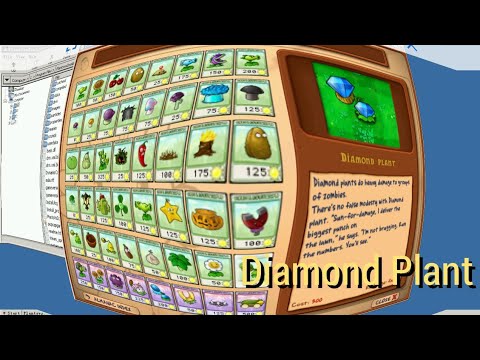 "Diamond Plant" Plants vs Zombies - YouTube