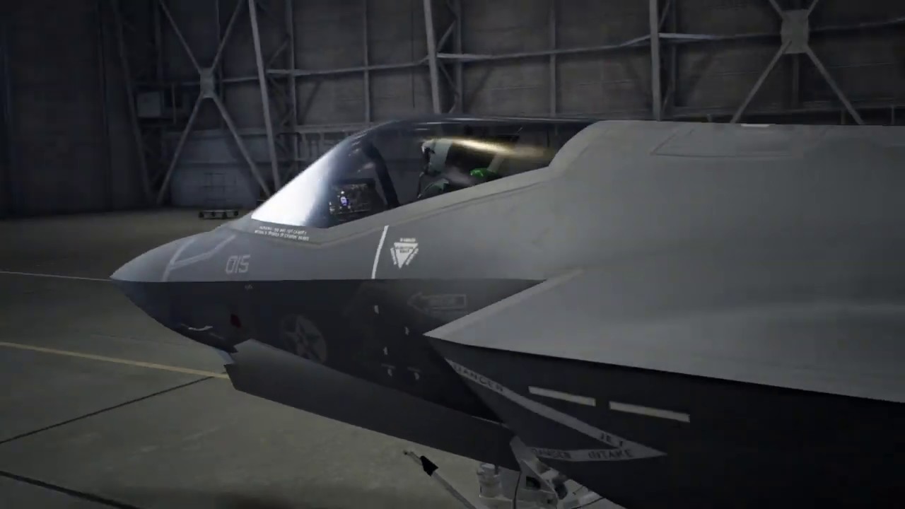 ACE COMBAT 7 SKIES UNKNOWN - Mission 7 - F-35C - Hud View + Replay ...