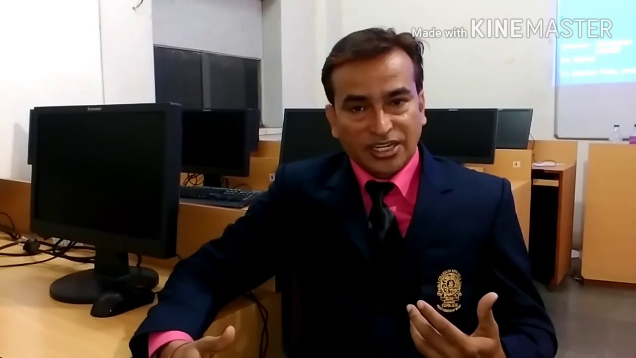 Vinod Rajput Birla College, Kalyan Preparatory video for MOOC - YouTube