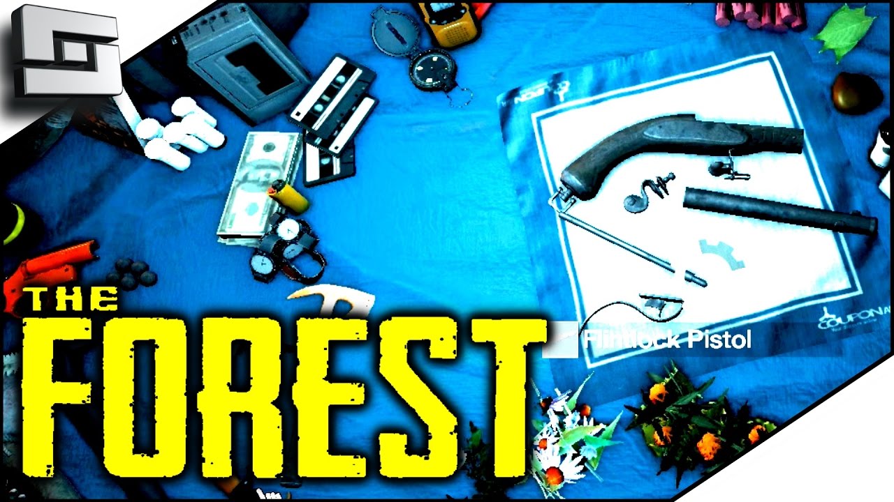 The Forest - 6/8 FLINTLOCK PISTOL PARTS! S2E15 ( Multiplayer Gameplay ...