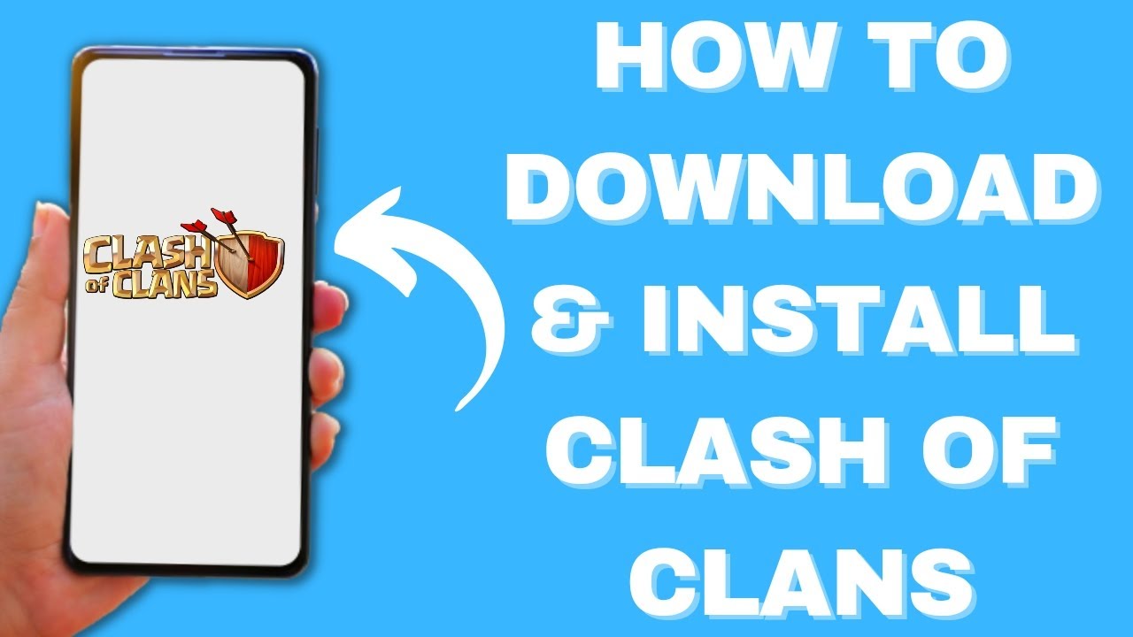 How to download and install Clash of Clans app on mobile 2023 - Step-by ...