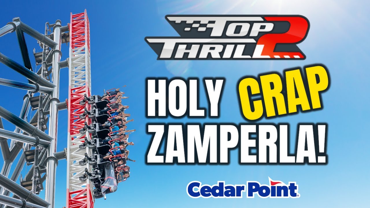 TOP THRILL 2 REVIEW! Cedar Point's NEW Roller Coaster! - YouTube
