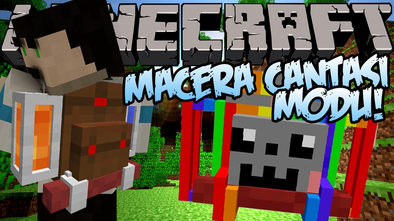 Minecraft : Eğlenceli Mod Tanıtımı : MACERA ÇANTASI MODU (Adventure ...