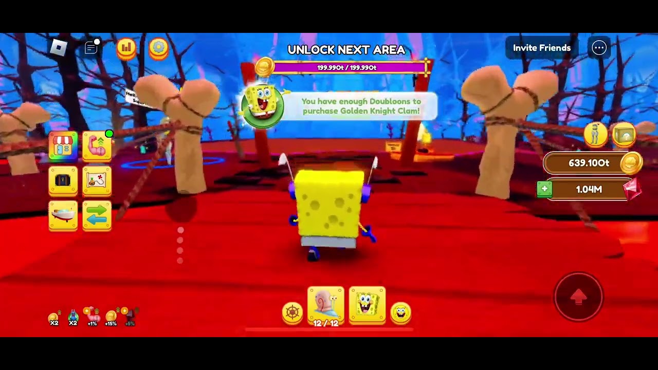 SpongeBob simulator new area medieval world - YouTube
