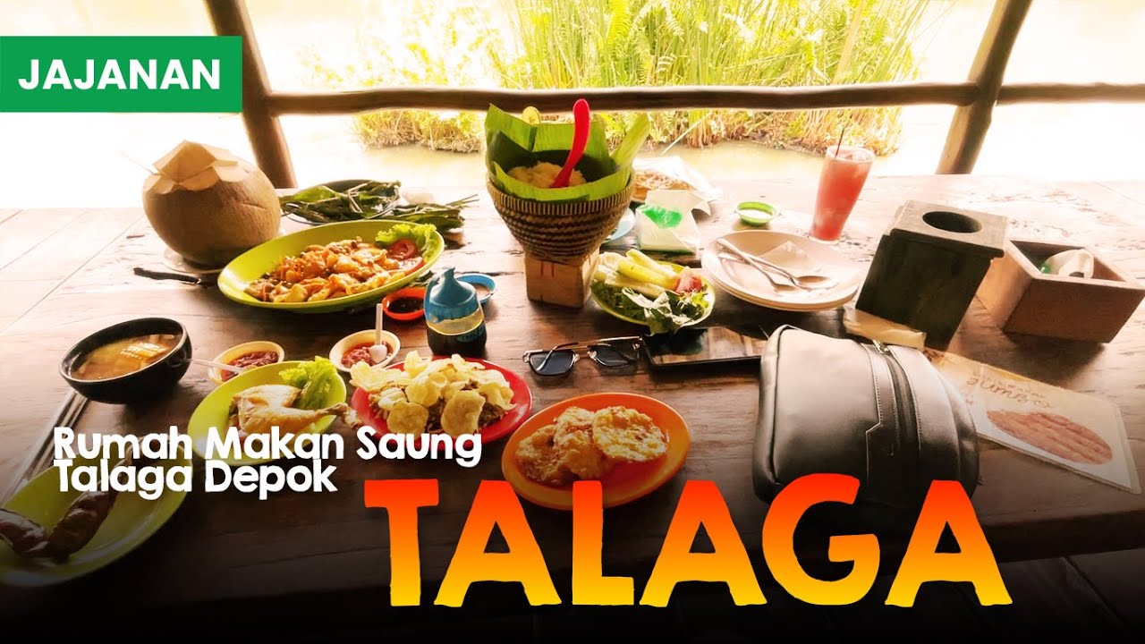 Rumah Makan Saung Talaga DEPOK NIh ! - YouTube