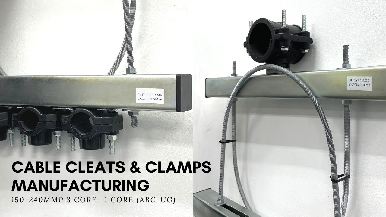 How Cable Cleats & Clamps Are Made - YouTube