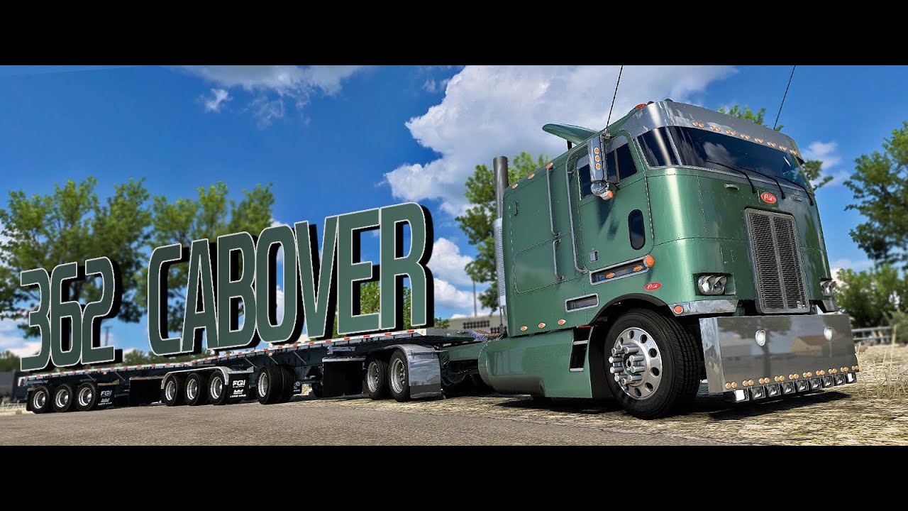 Trucking - Pete 362 Cabover is back - YouTube