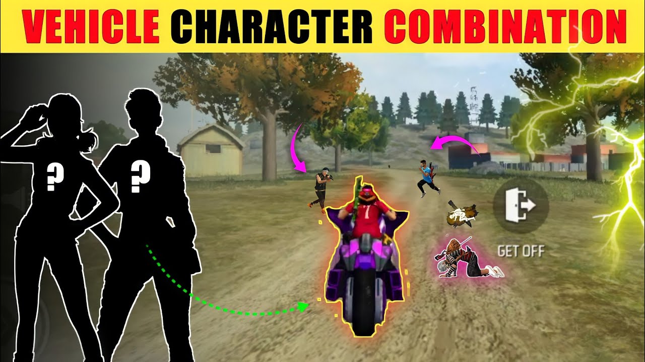 Vehicle Character Combination | Vehicle Character Skill In Free Fire ...