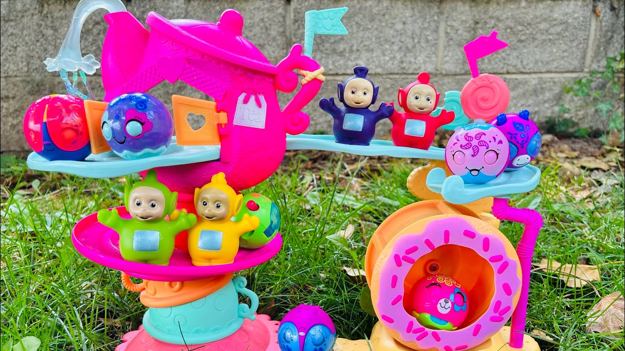 POP-UP Zoobles TELETUBBIES Toys Nom Nom Tea Playset - YouTube