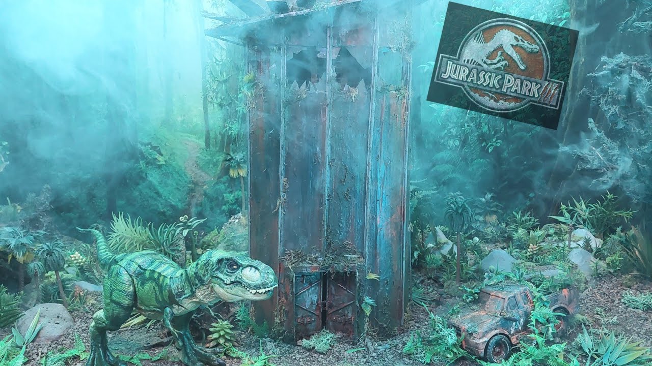 Jurassic Park World Building Secrets! InGen COMMS ARRAY! - YouTube